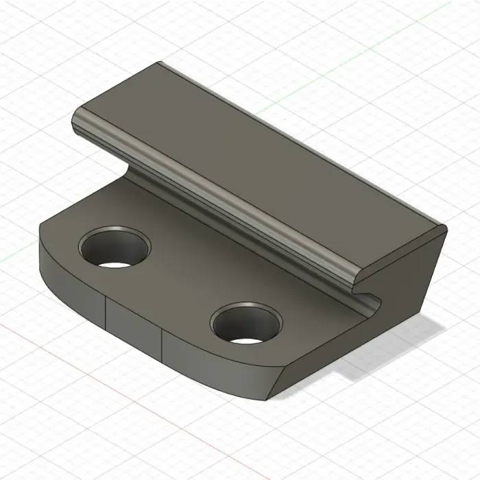 3D Printer Files | 3MF File | Low Profile Cupboard Door Grip | Creality ...