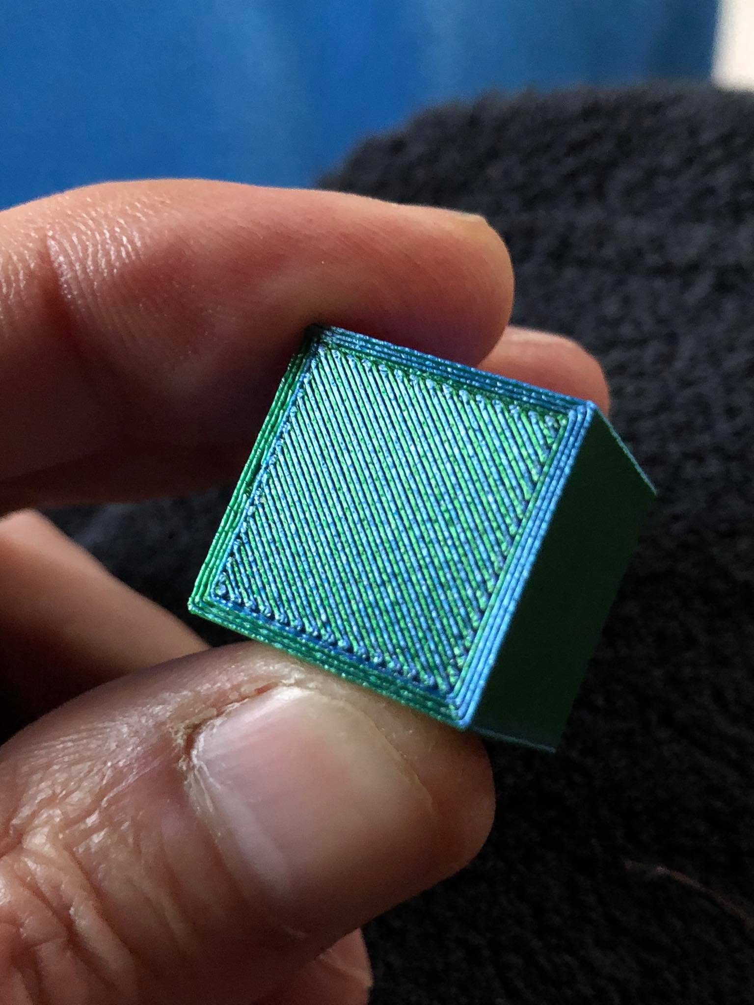 Calibration cube on CR-10 SP | Creality Cloud