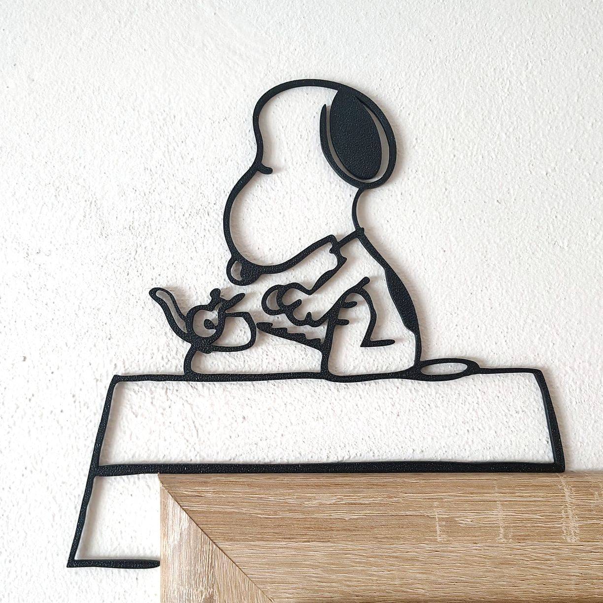 3D Printer Files | 3MF File | Snoopy Door Corner III | Creality Cloud
