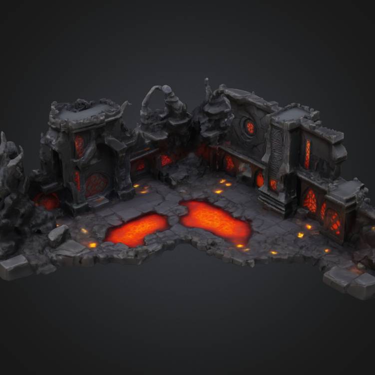 Props & Terrain STL Download - corrupted dvarven forge terrain game ...