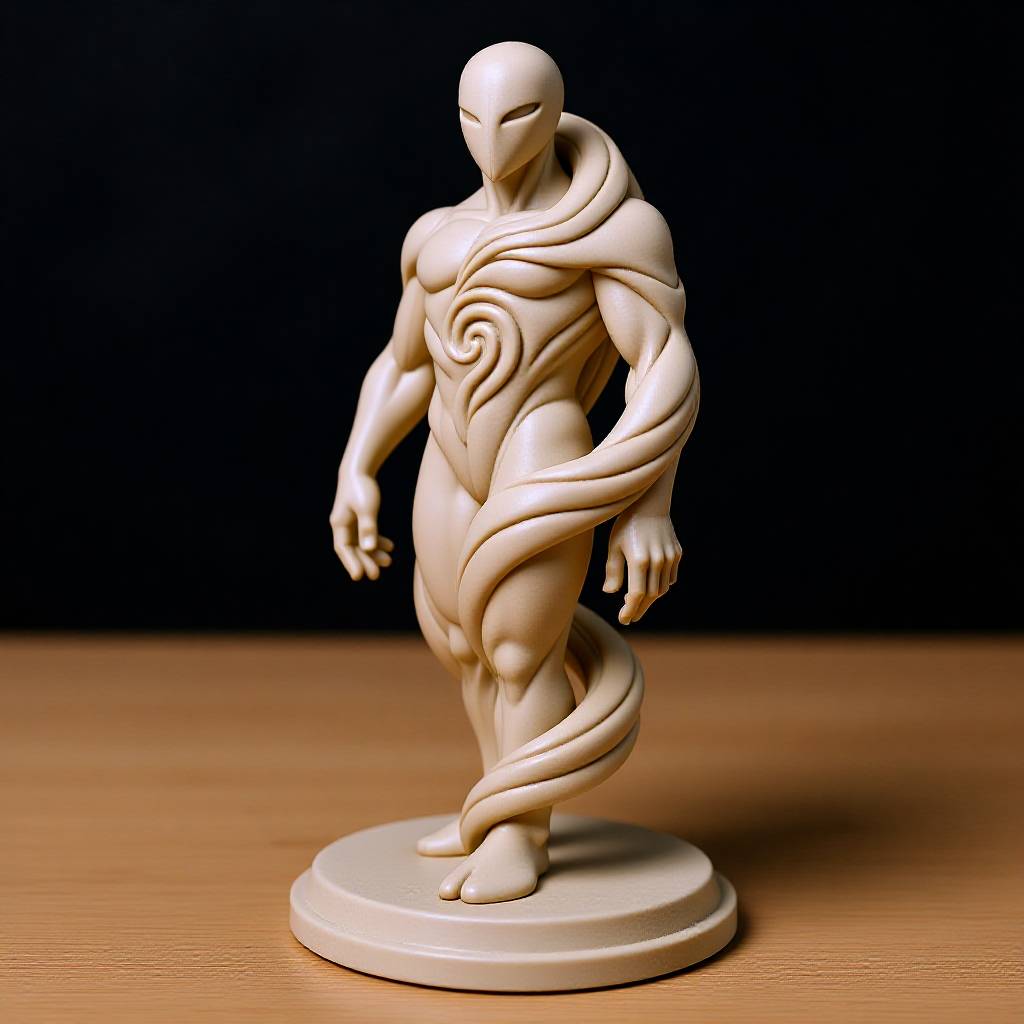 3D Printer Files | 3MF File | Spirit Man Sculpture | Creality Cloud