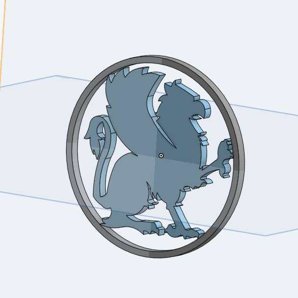 3D Printer Files | 3MF File | Griffin coin | Creality Cloud