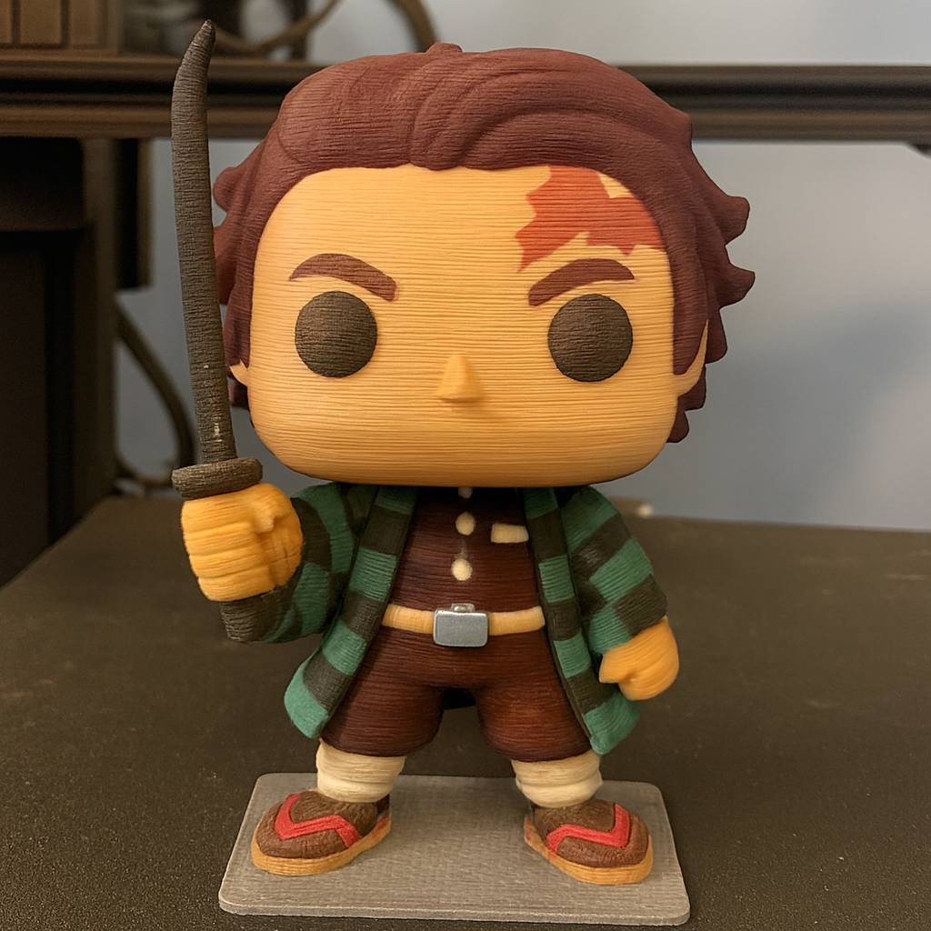 3D Printer Files | 3MF File | Funko Tanjiro Kamado-Kimetsu No Yaiba ...