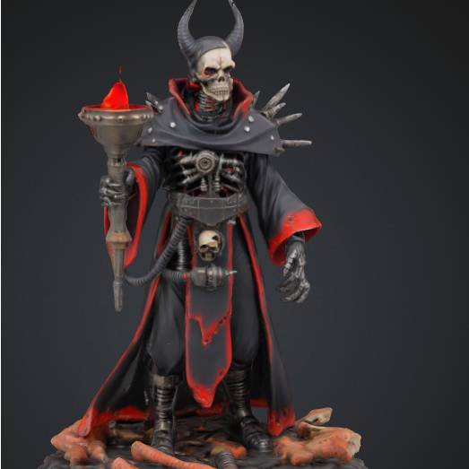 3D Printer Files | 3MF File | FREE Iron Vulture corrupted priest game ...