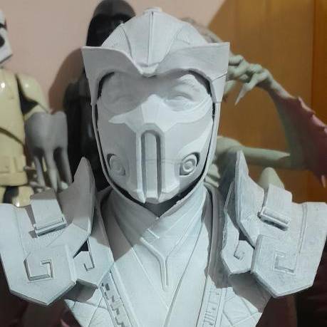 gratuita Sculptures & Artworks STL Descarga - Sub Zero Ice Bust ...