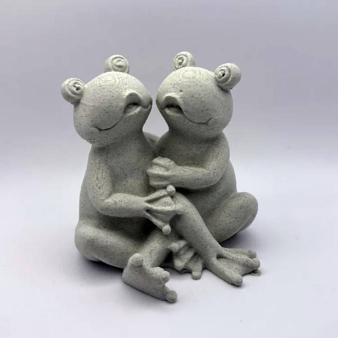 3D Printer Files | 3MF File | Two Cute Frogs | Creality Cloud