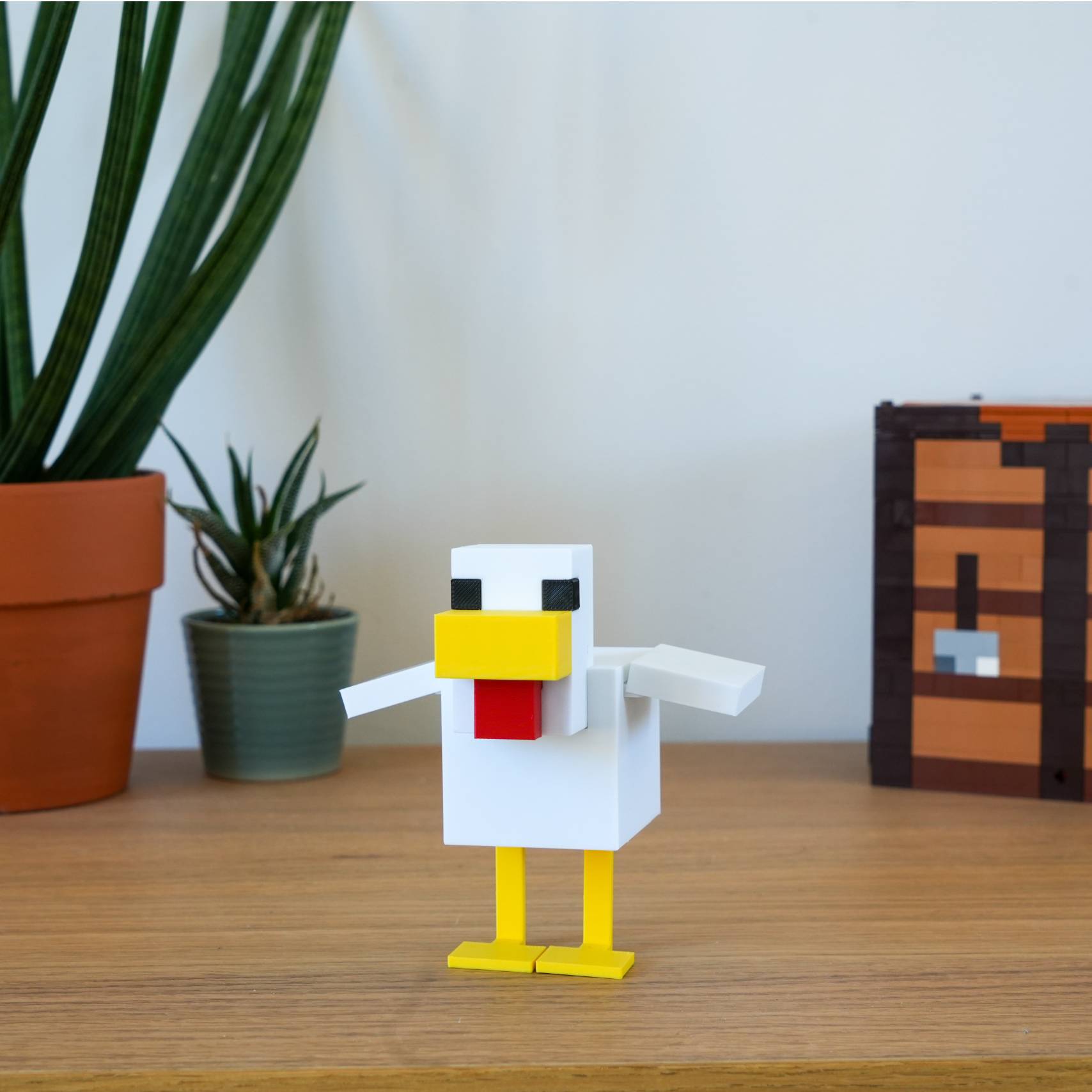 3D Printer Files | 3MF File | Minecraft Articulated Chicken | Creality ...