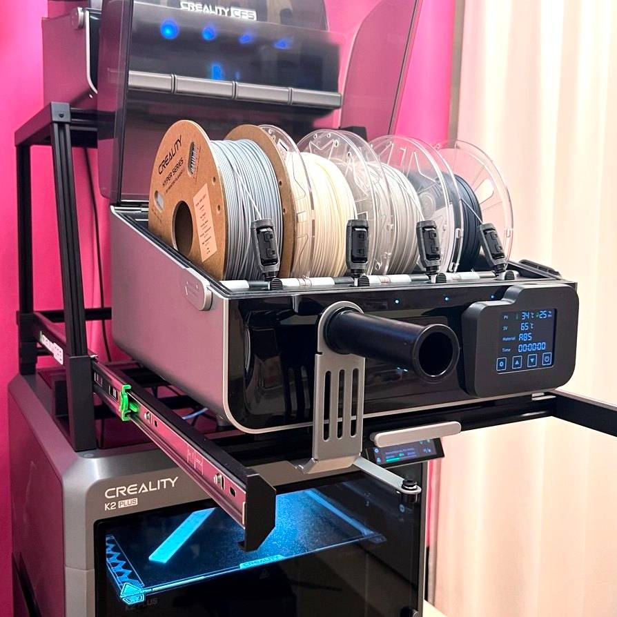 3D Printer Files | 3MF File | Dual CFS K2+ riser with a sliding rails ...