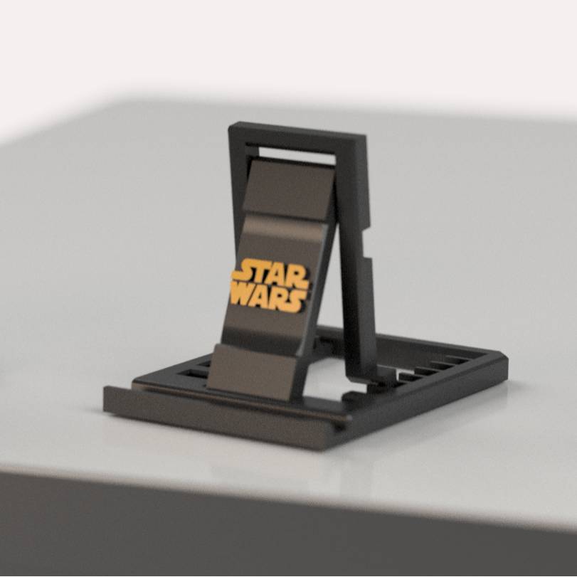 3D Printer Files | 3MF File | STAR WARS EXPANDABLE PHONES STAND BY ...