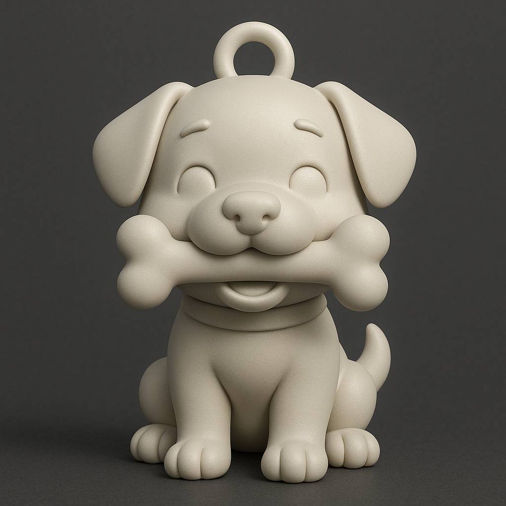 3D Printer Files | 3MF File | Puppy keychain | Creality Cloud