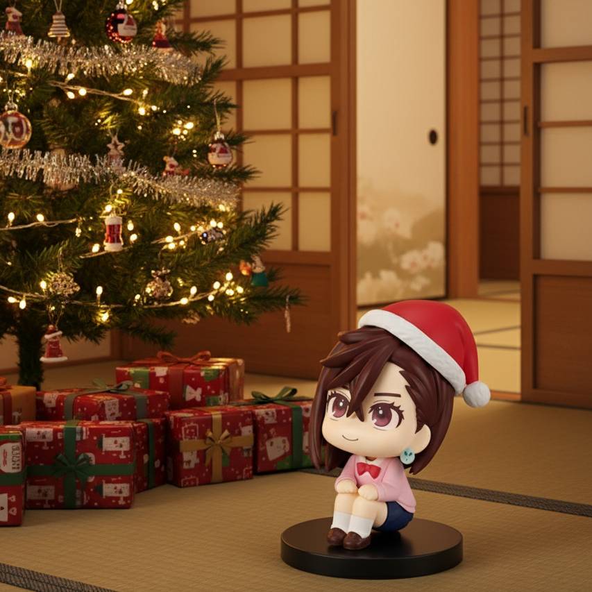 3D Printer Files | 3MF File | Christmas Ayase Momo chibi DanDaDan ...
