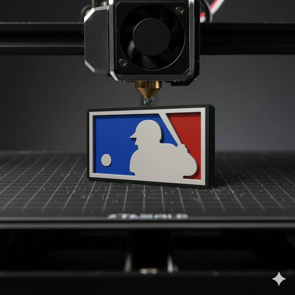 3D Printer Files | 3MF File | MLB LOGO | Creality Cloud