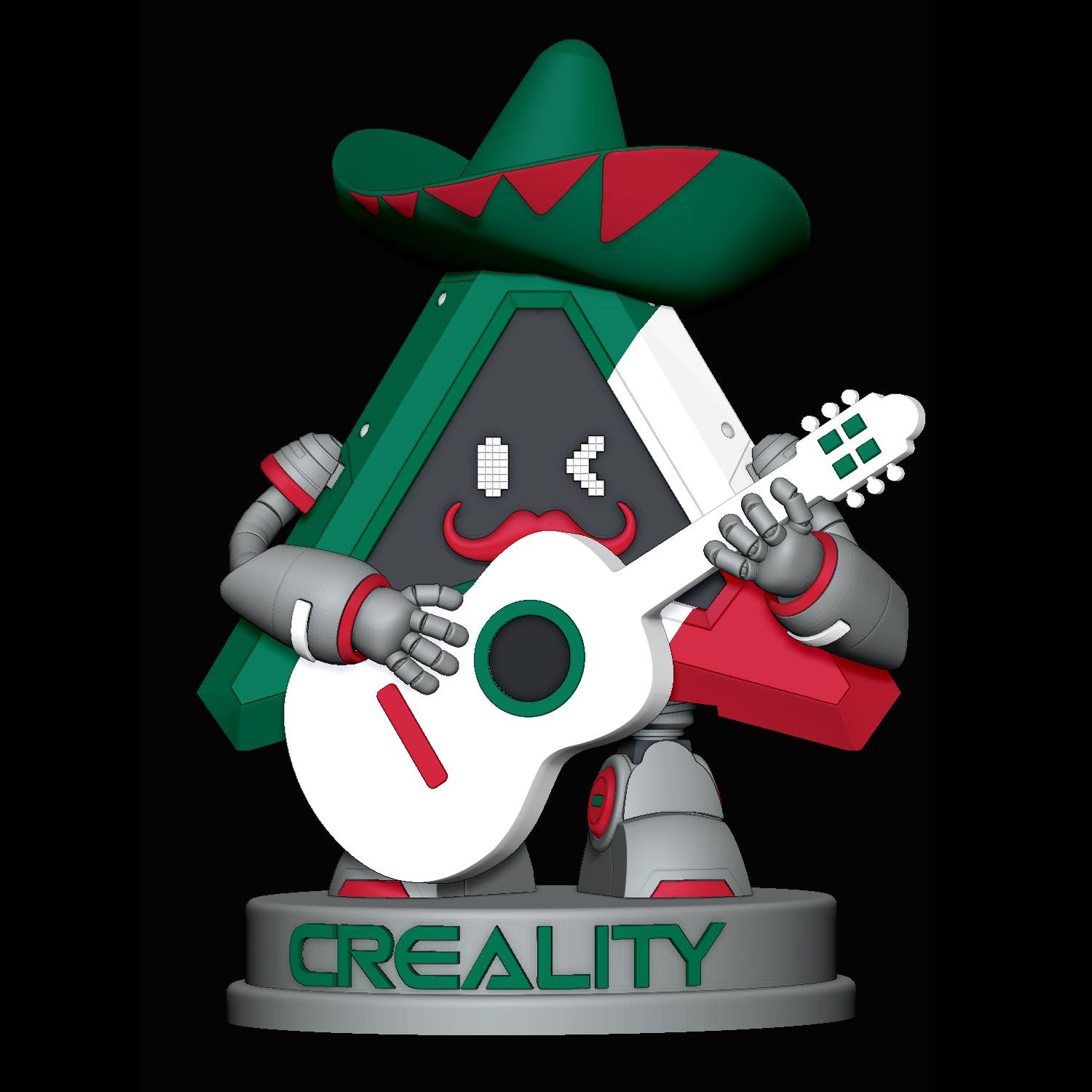 3D Printer Files | 3MF File | Creality Maker-36cm（Mexico) | Creality Cloud