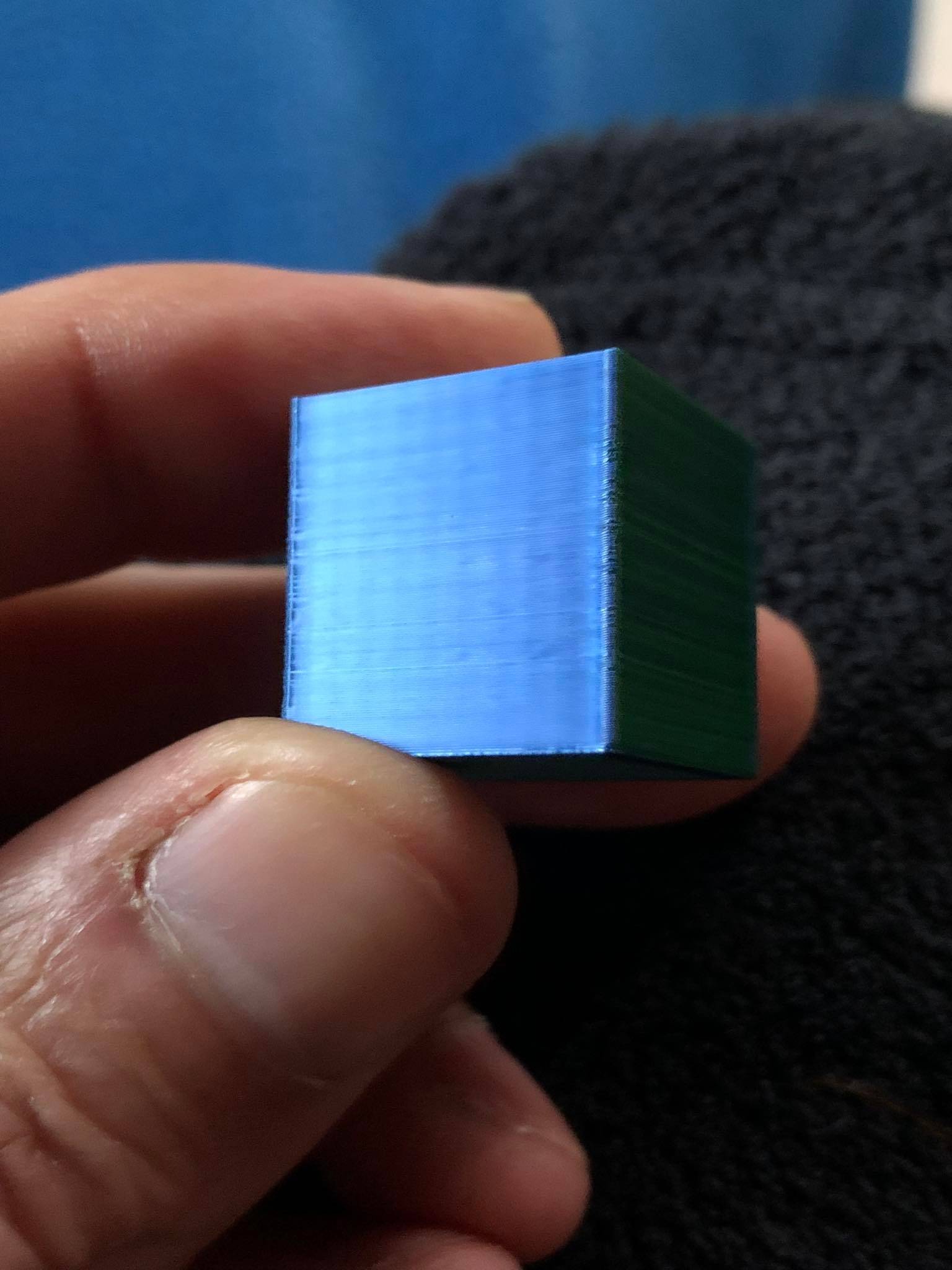Calibration cube on CR-10 SP | Creality Cloud