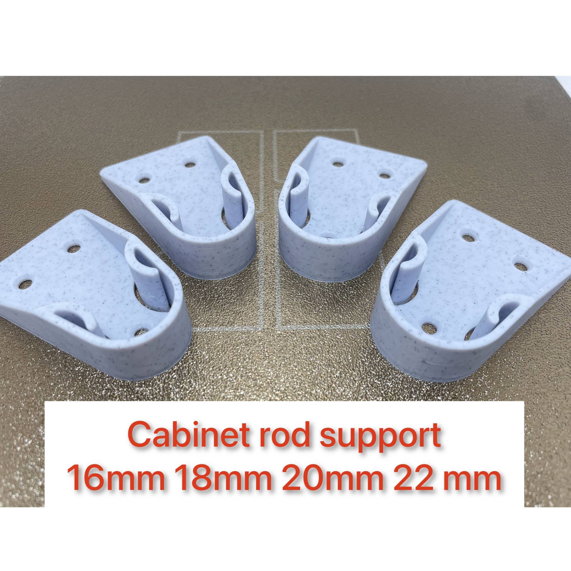 3D Printer Files | 3MF File | Cabinet Rod Support | Creality Cloud
