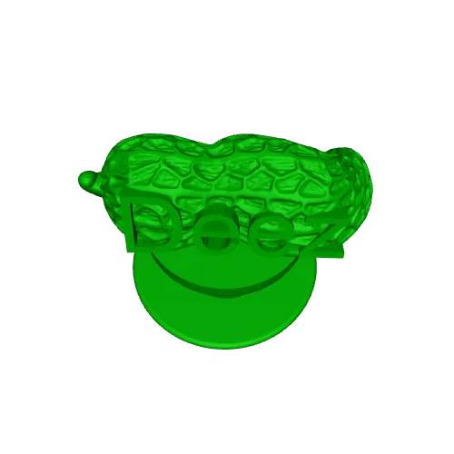 3D Printer Files | 3MF File | Deez Nuts Crocs Charm | Creality Cloud