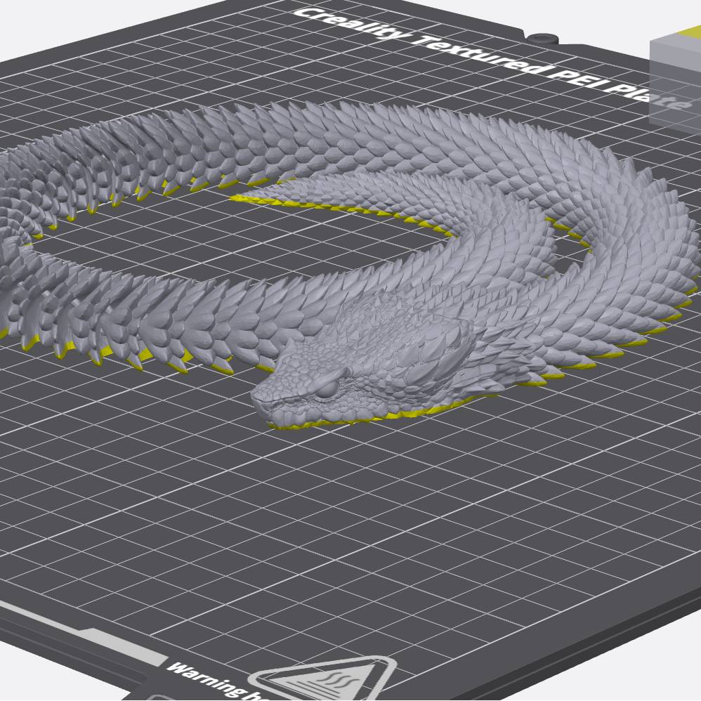 3D Printer Files | 3MF File | Snake | Creality Cloud