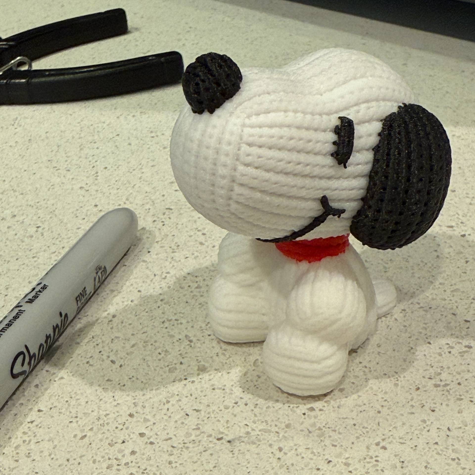 3D Printer Files | 3MF File | knitted Snoopy | Creality Cloud