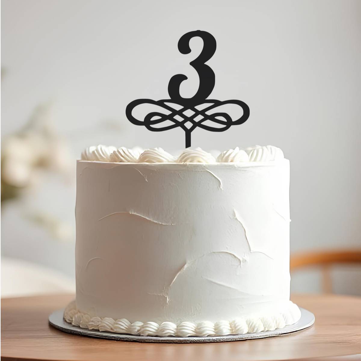 Home Decorations & Ornaments STL Download - Three Cake Topperby OALPO