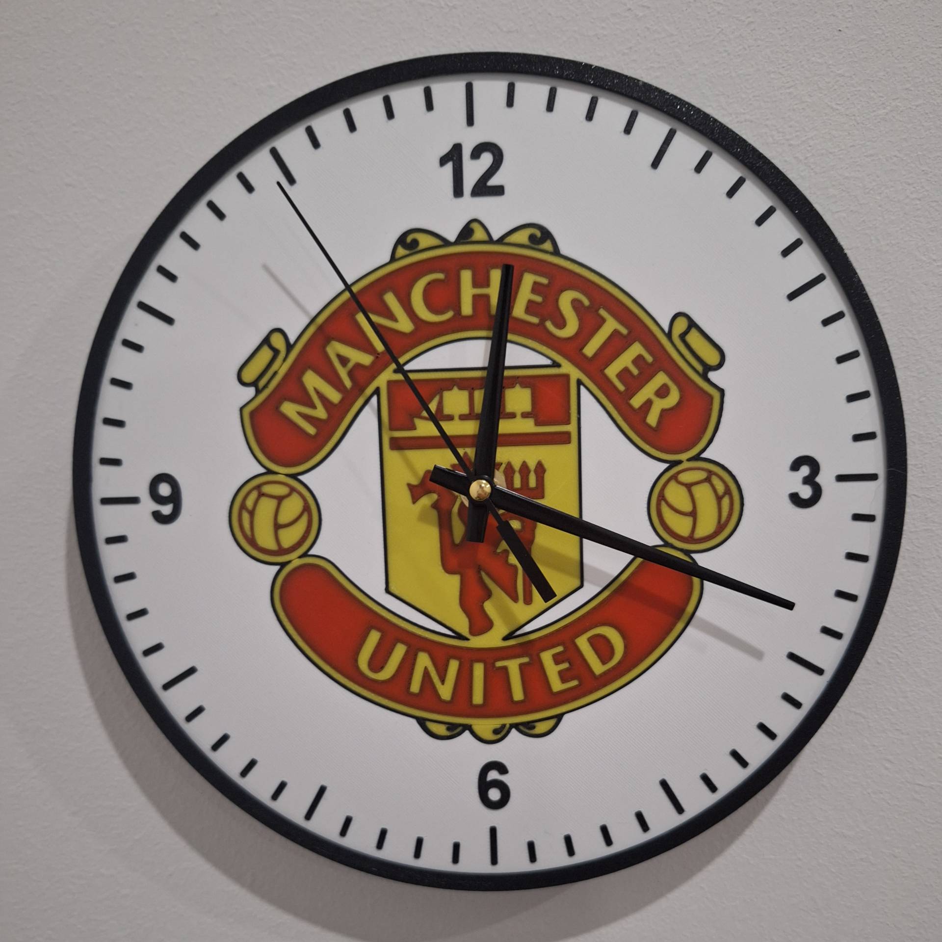 3D Printer Files | 3MF File | Manchester United wall clock | Creality Cloud