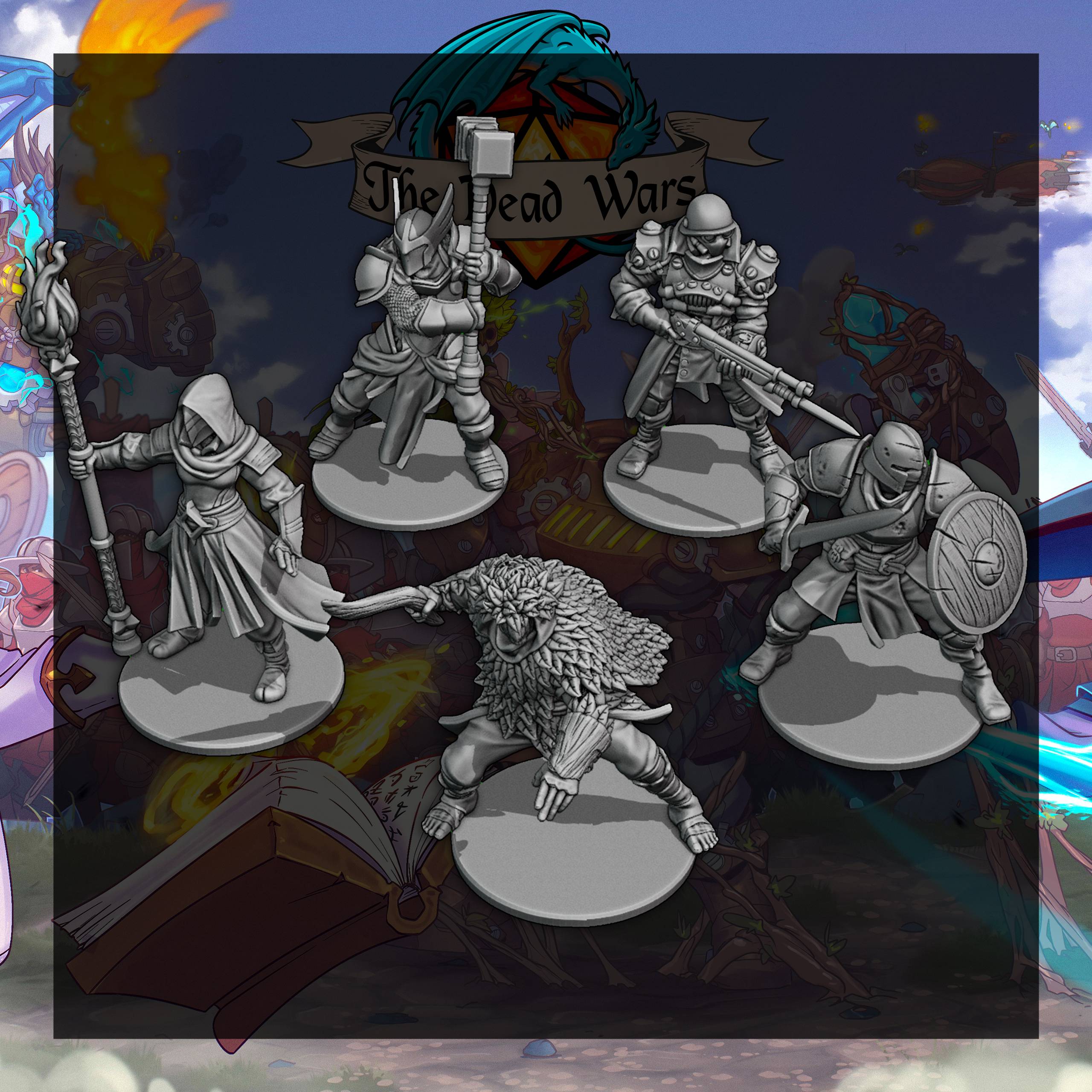 3D Printer Files | 3MF File | 3D Dead Wars Faction | Creality Cloud