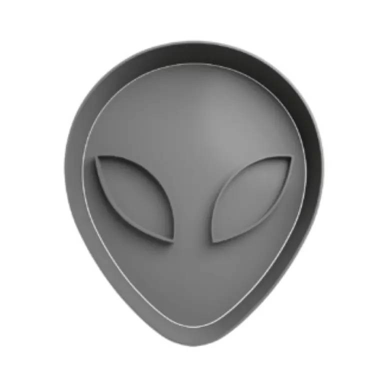 Tools & Spare Parts STL Descarga - Alien Head Cookie Cutter & Embosser ...