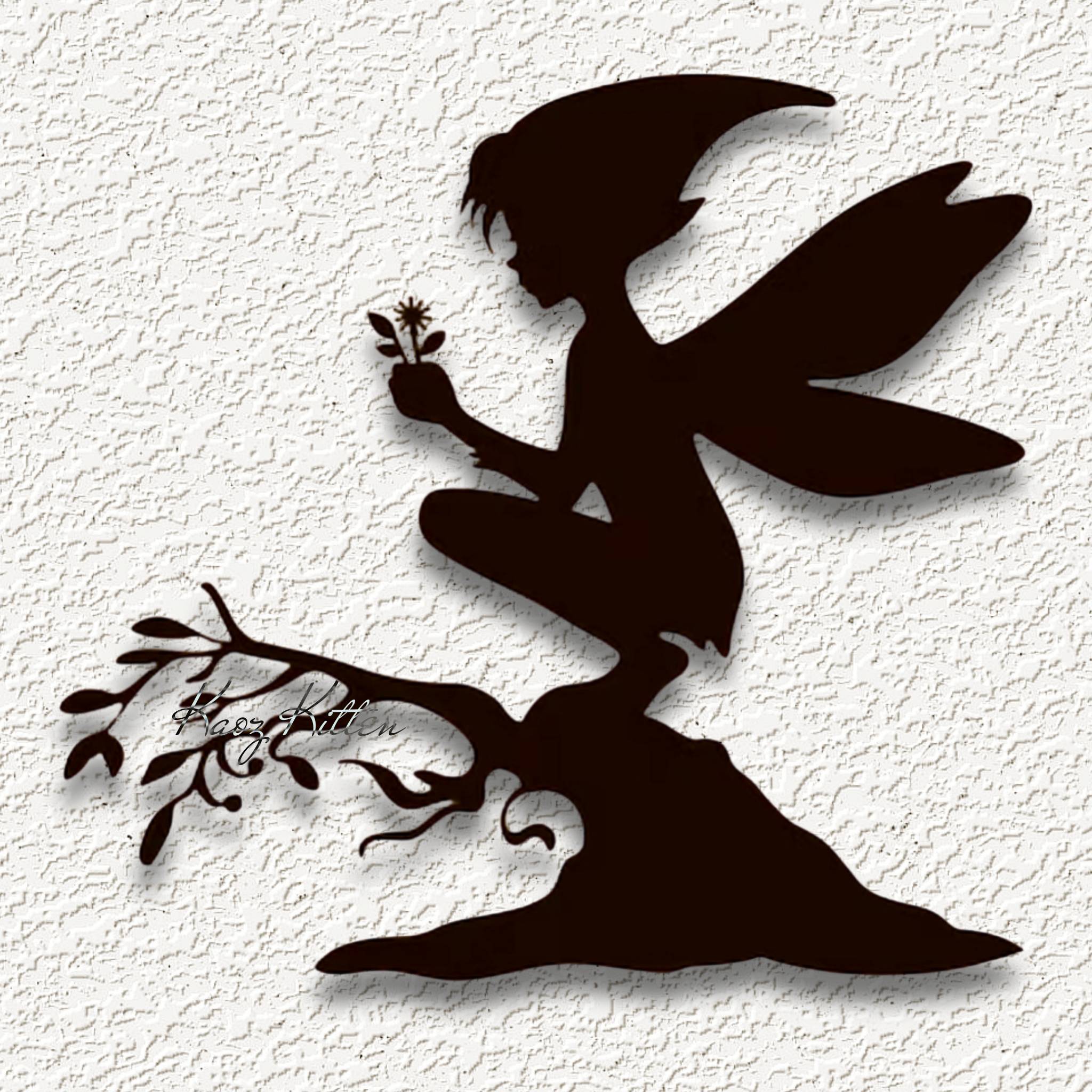 Other STL Download - tree pixie fairy sprite wall art home decorby Kaoz Kitten