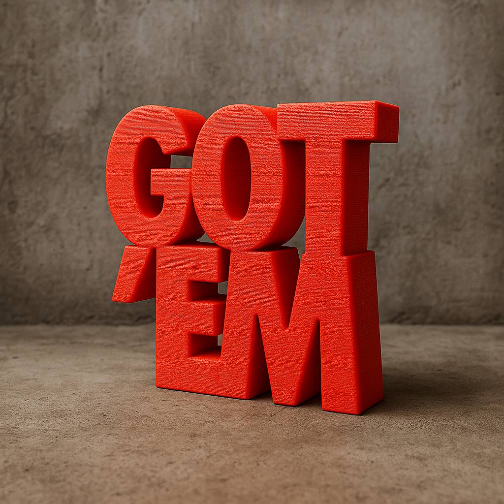 Home Decorations & Ornaments STL Download - Got'Em Decor, Sneakerhead ...