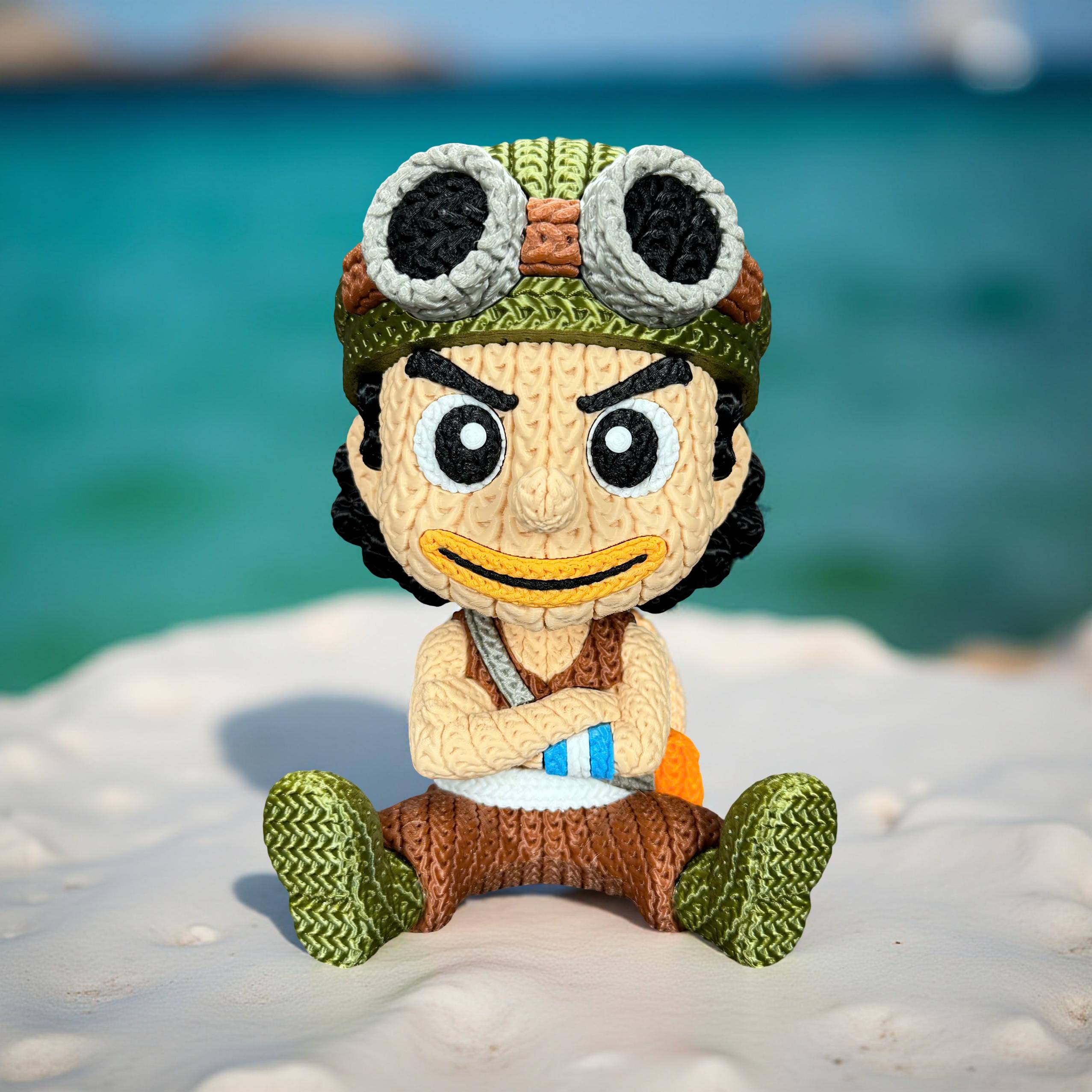 3D Printer Files | 3MF File | Usopp - Knitted - Crochet - Multipart ...