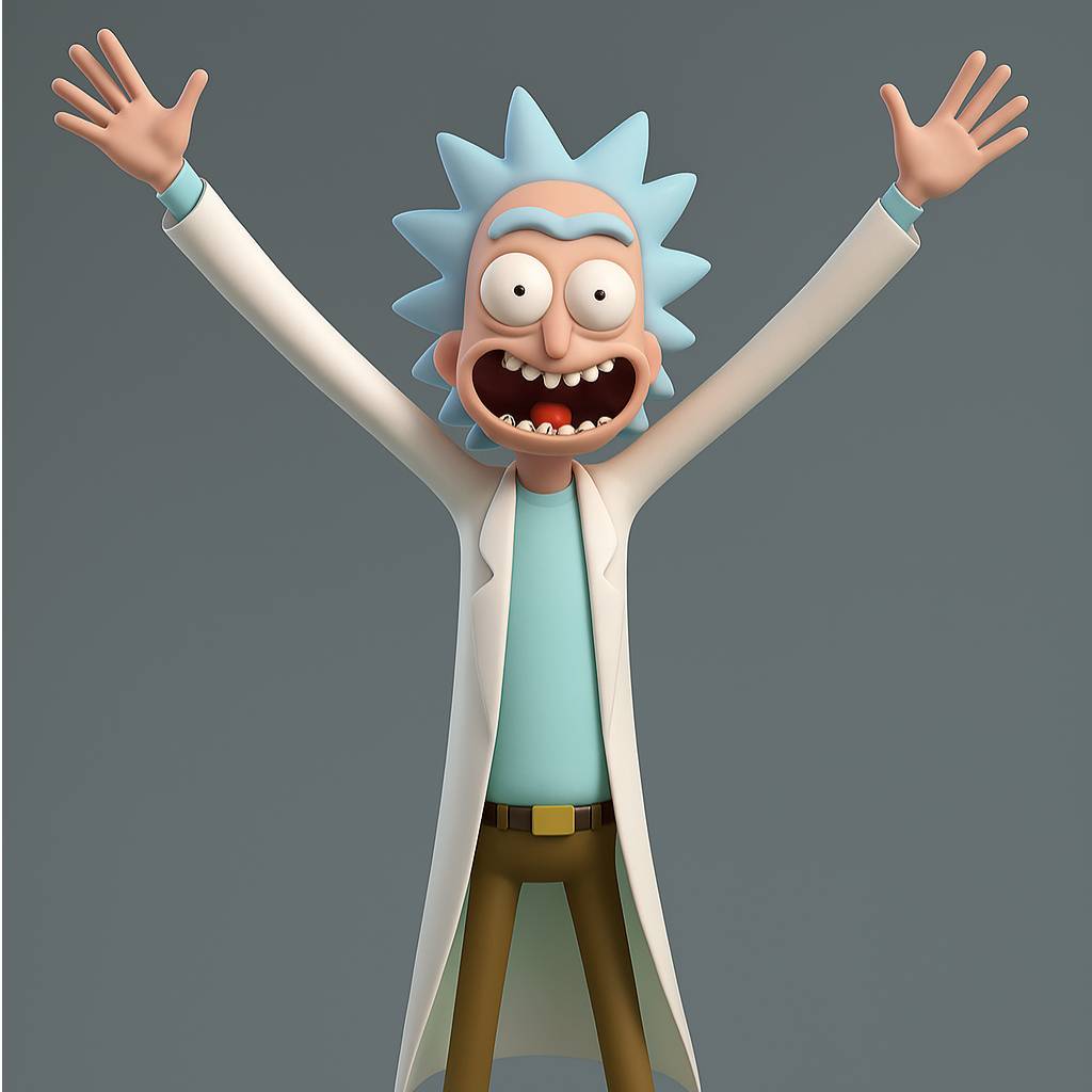 3D Printer Files | 3MF File | Rick Sanchez - Rick And Morty | Creality ...
