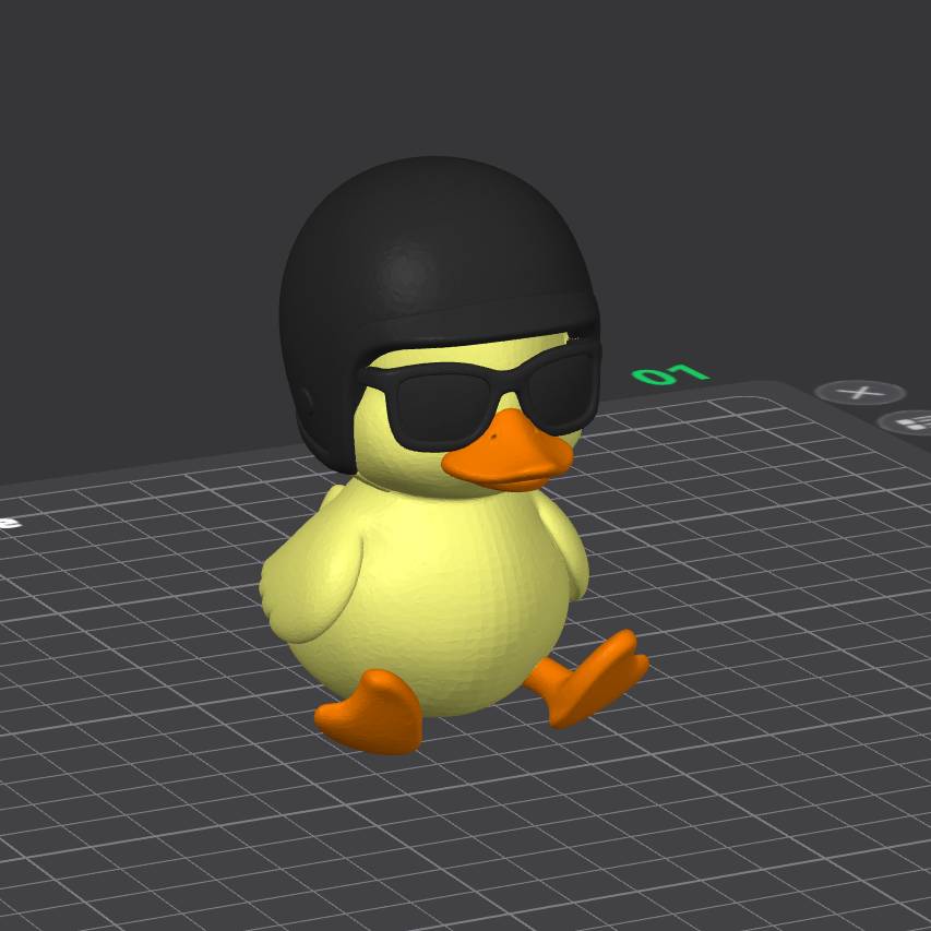 3D Printer Files | 3MF File | Cool sit duck | Creality Cloud