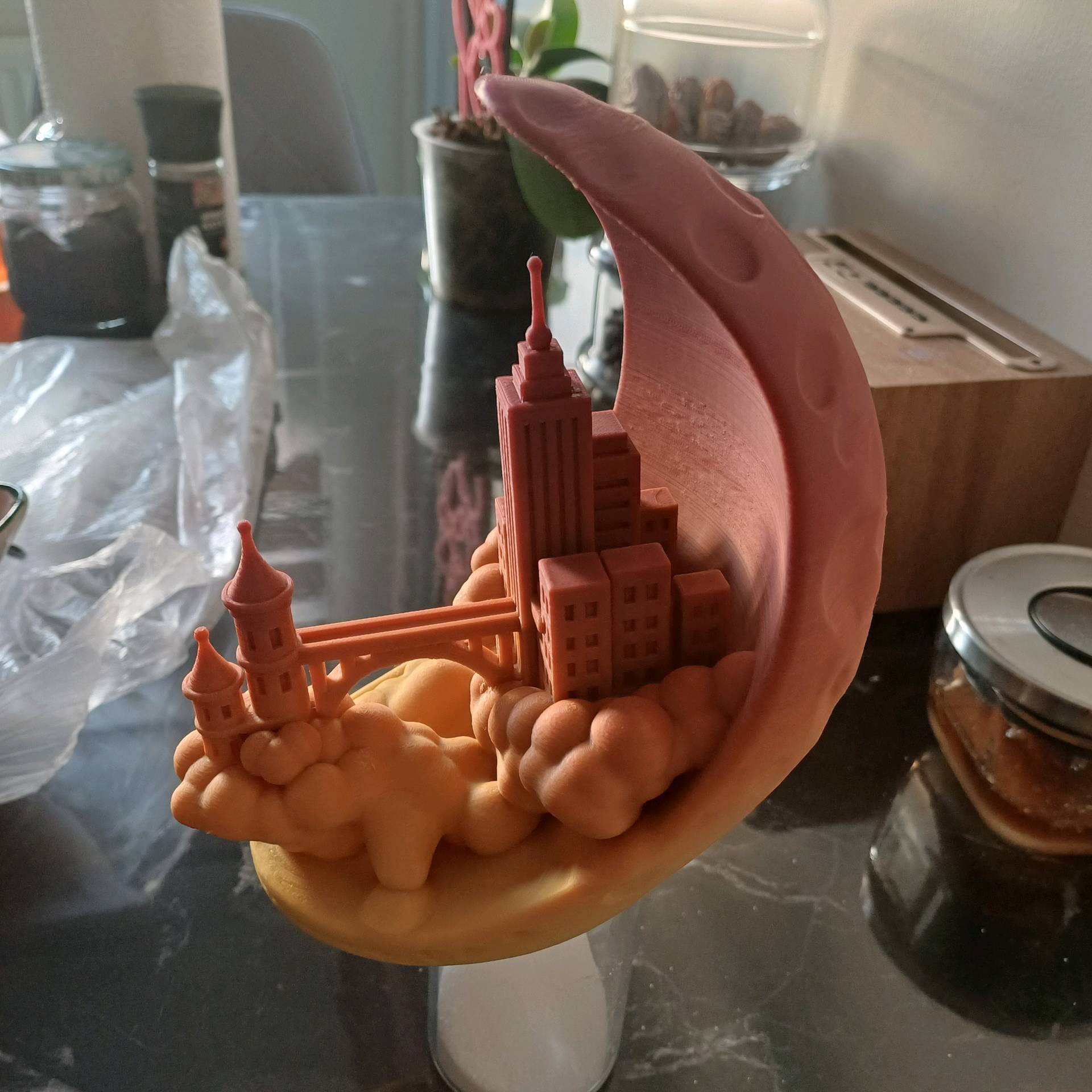 3D Printer Files | 3MF File | Moon City | Creality Cloud