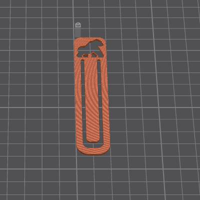 3D Printer Files | 3MF File | Gorilla Bookmark | Creality Cloud