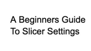 Basic Slicer Settings | Creality Cloud