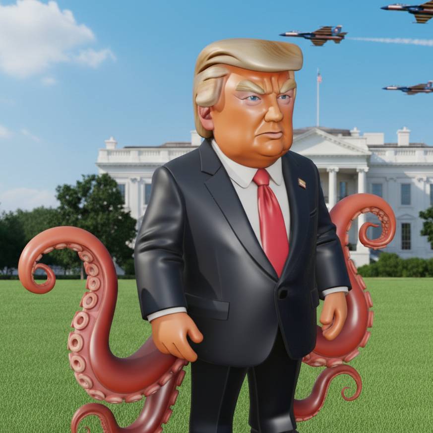 3D Printer Files | 3MF File | Trump - Donald Trumptopus (Octopus ...