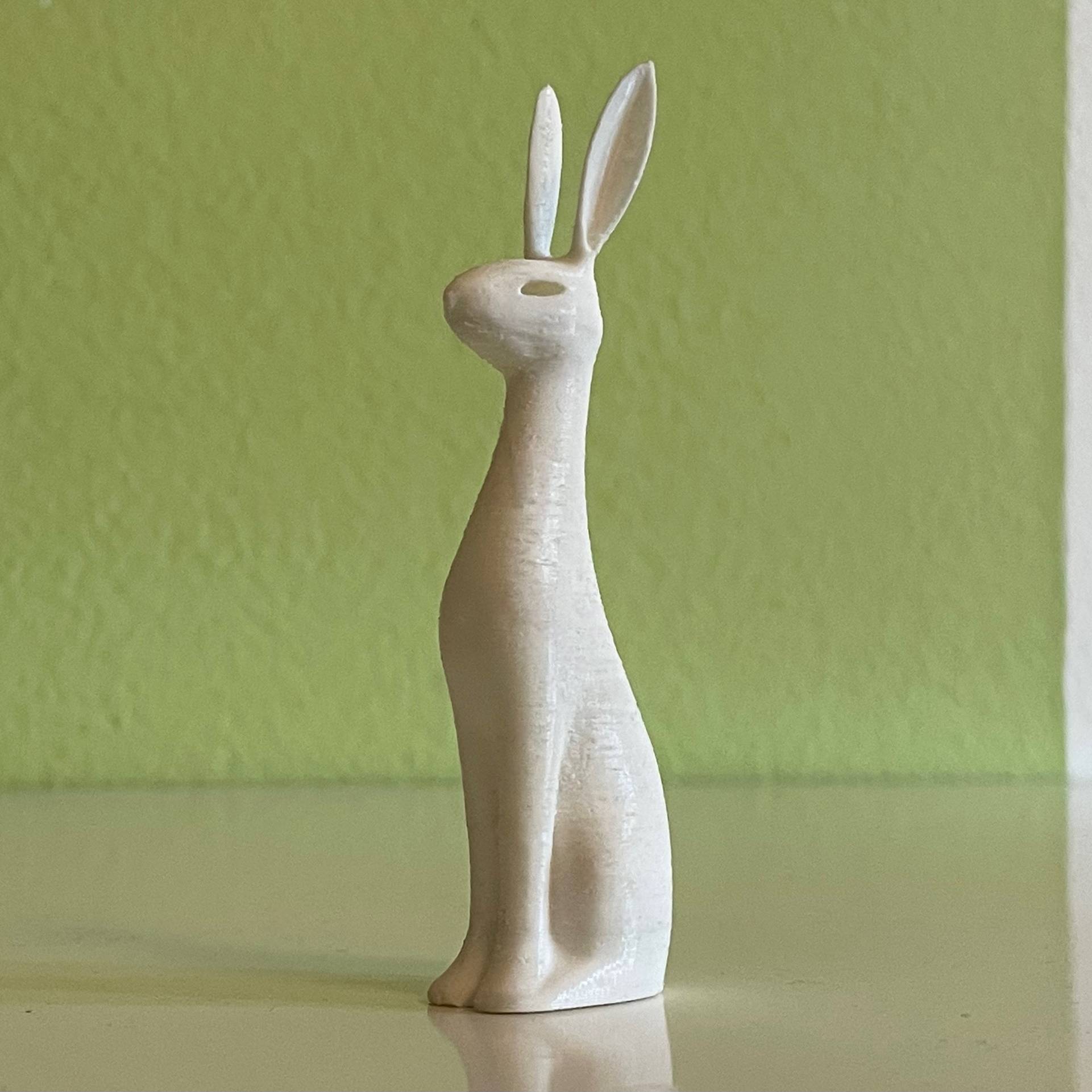 3D Printer Files | 3MF File | MODERN RABBIT SCULPTURE – simple ...