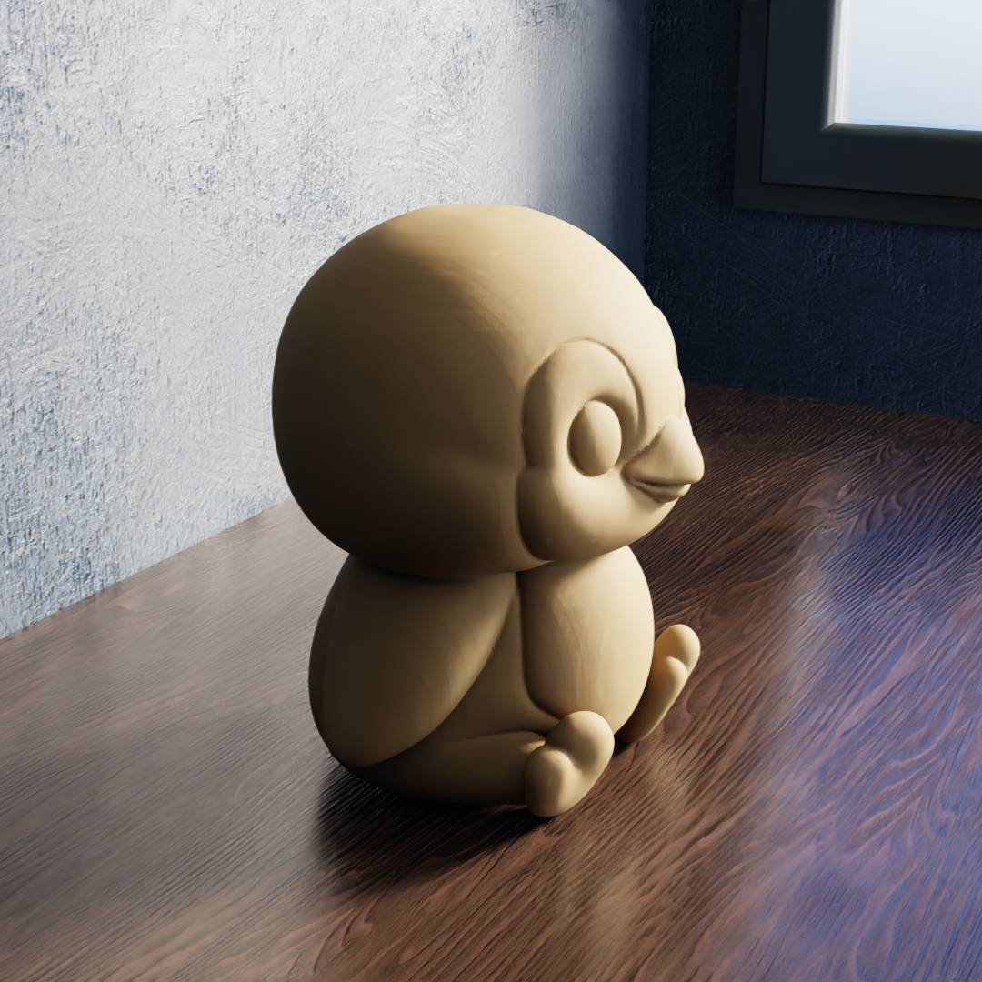 3D Printer Files | 3MF File | Chibi Penguin | Creality Cloud