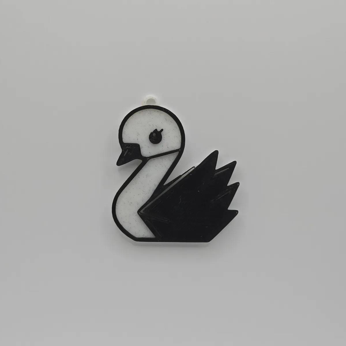3D Printer Files | 3MF File | Origami Swan Keychain #1 | Creality Cloud