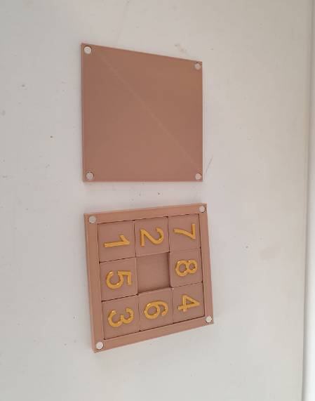 The 8 Puzzle (also called game of eight) is a sliding puzzle which has ...