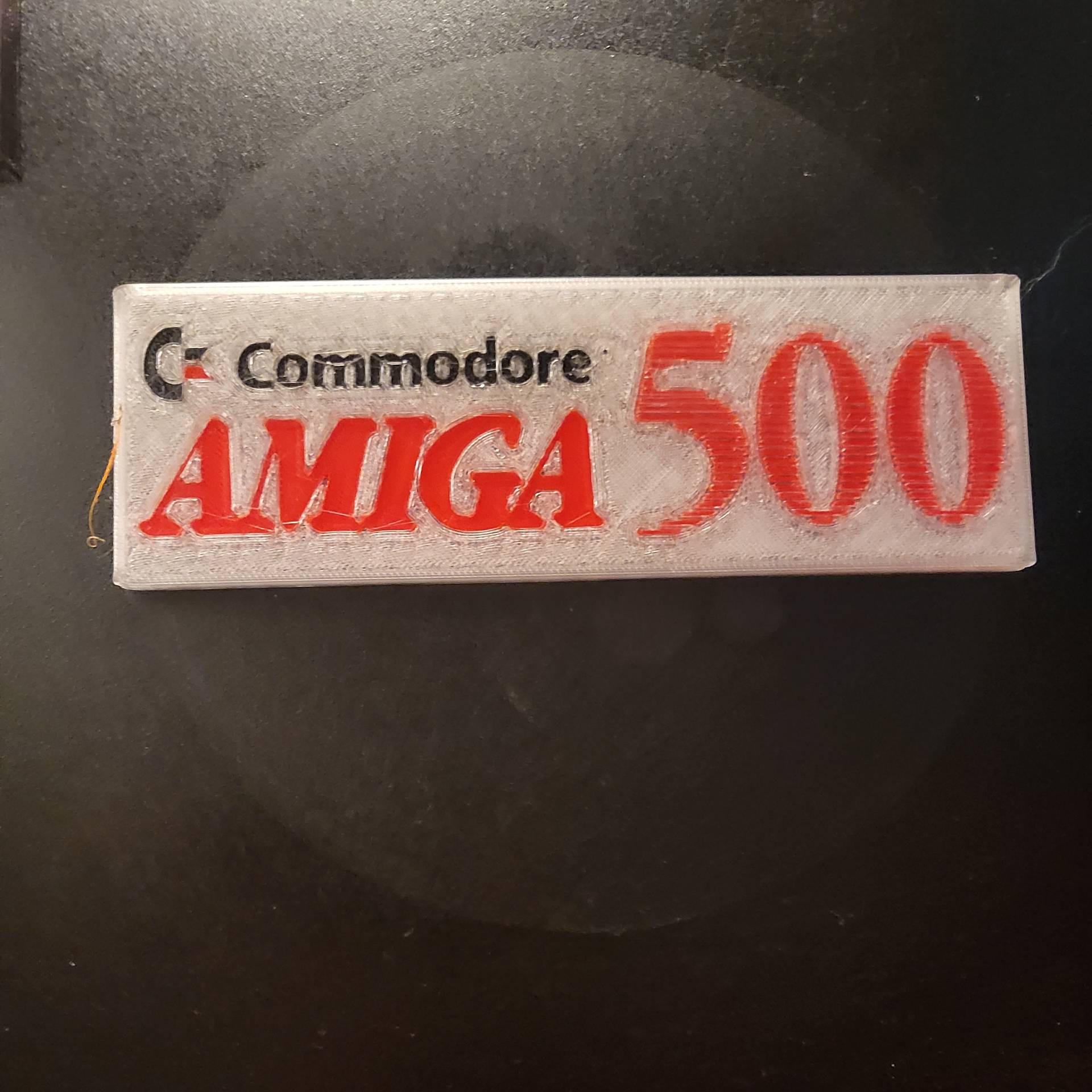 3D Printer Files | 3MF File | Amiga 500 Logo | Creality Cloud