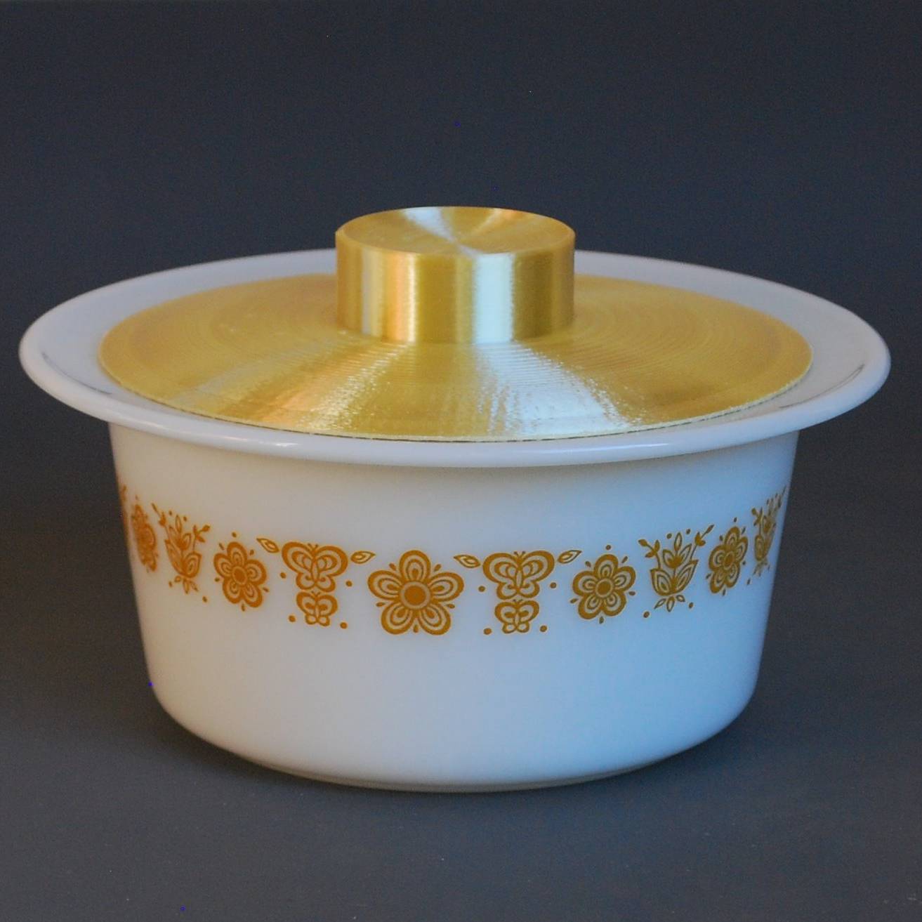 3D Printer Files | 3MF File | Lid for Vintage Pyrex Butter/Margarine ...