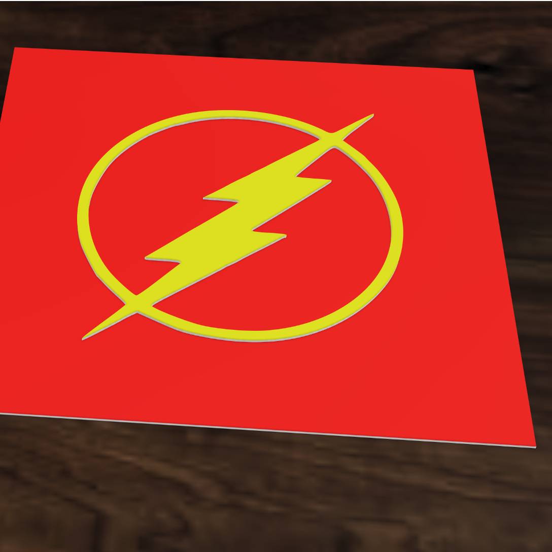 3D Printer Files | 3MF File | The Flash Logo | Creality Cloud