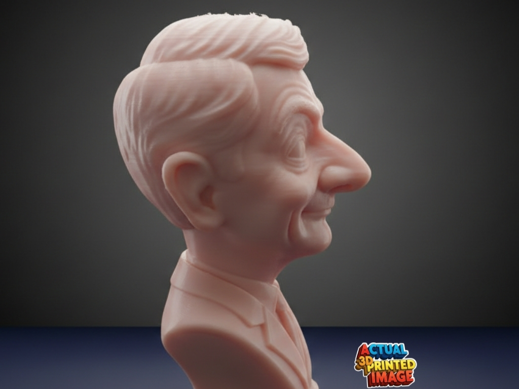 3D Printer Files | 3MF File | Mr Bean Bust | Creality Cloud