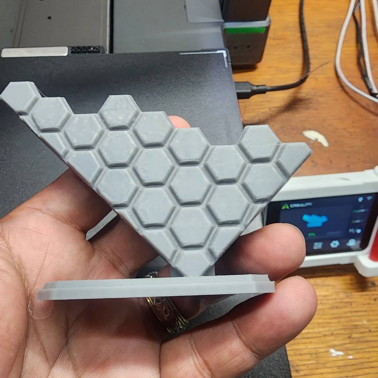 3D Printer Files | 3MF File | Honeycomb Business Card Holder | Creality ...