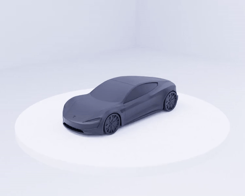3D Printer Files | 3MF File | Tesla Roadster 2020 | Creality Cloud