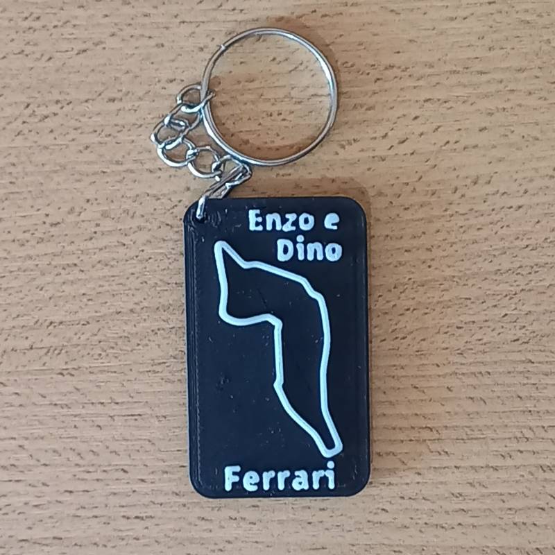 3D Printer Files | 3MF File | ENZO E DINO FERRARI Circuit KeyChain ...
