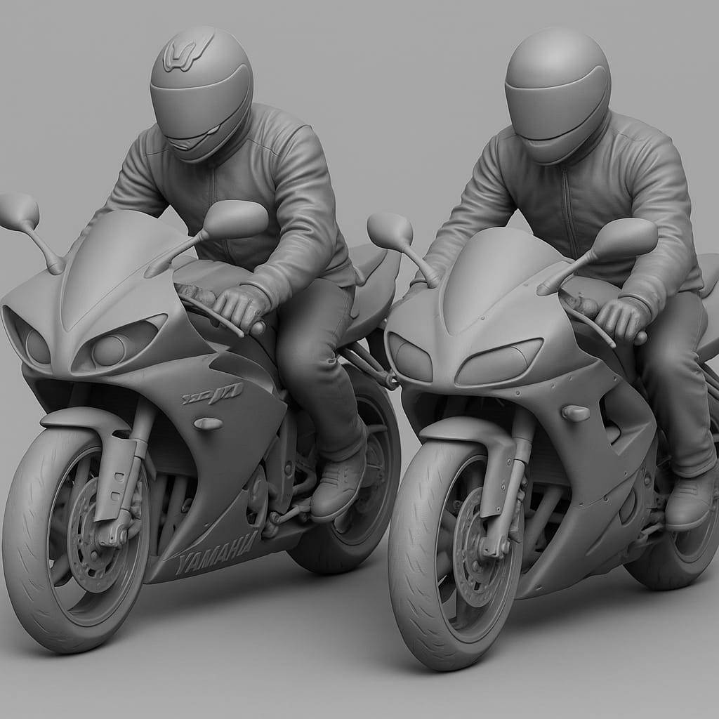 3D Printer Files | 3MF File | Motorcycle | Creality Cloud