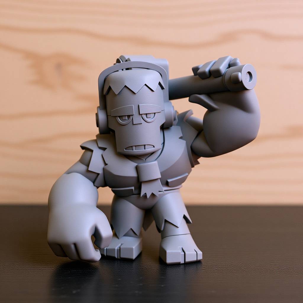 3D Printer Files | 3MF File | Fran Miniature Fan Art Brawl Star ...