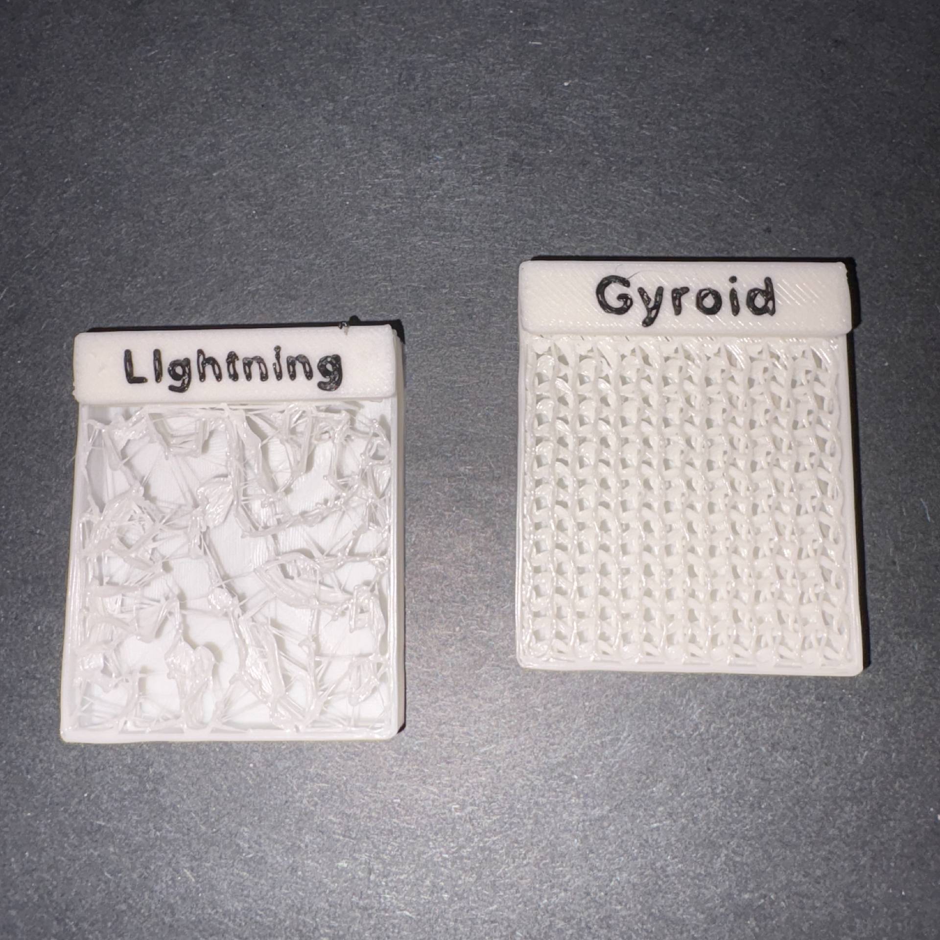 3D Printer Files | 3MF File | Print Settings Comparison Tool-Infill ...