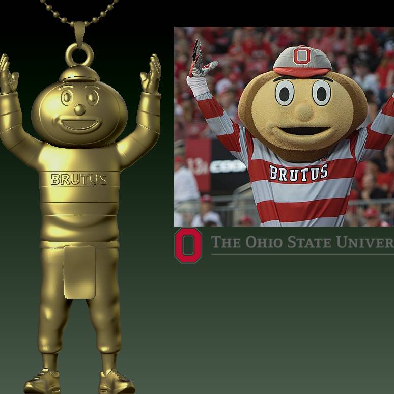 Sculptures & Artworks STL Download - Necklaces OHIO STATE UNIVERSITY ...